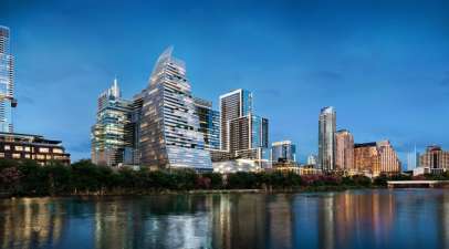 New Google Office Building Construction Reaches for the Sky in Austin ...