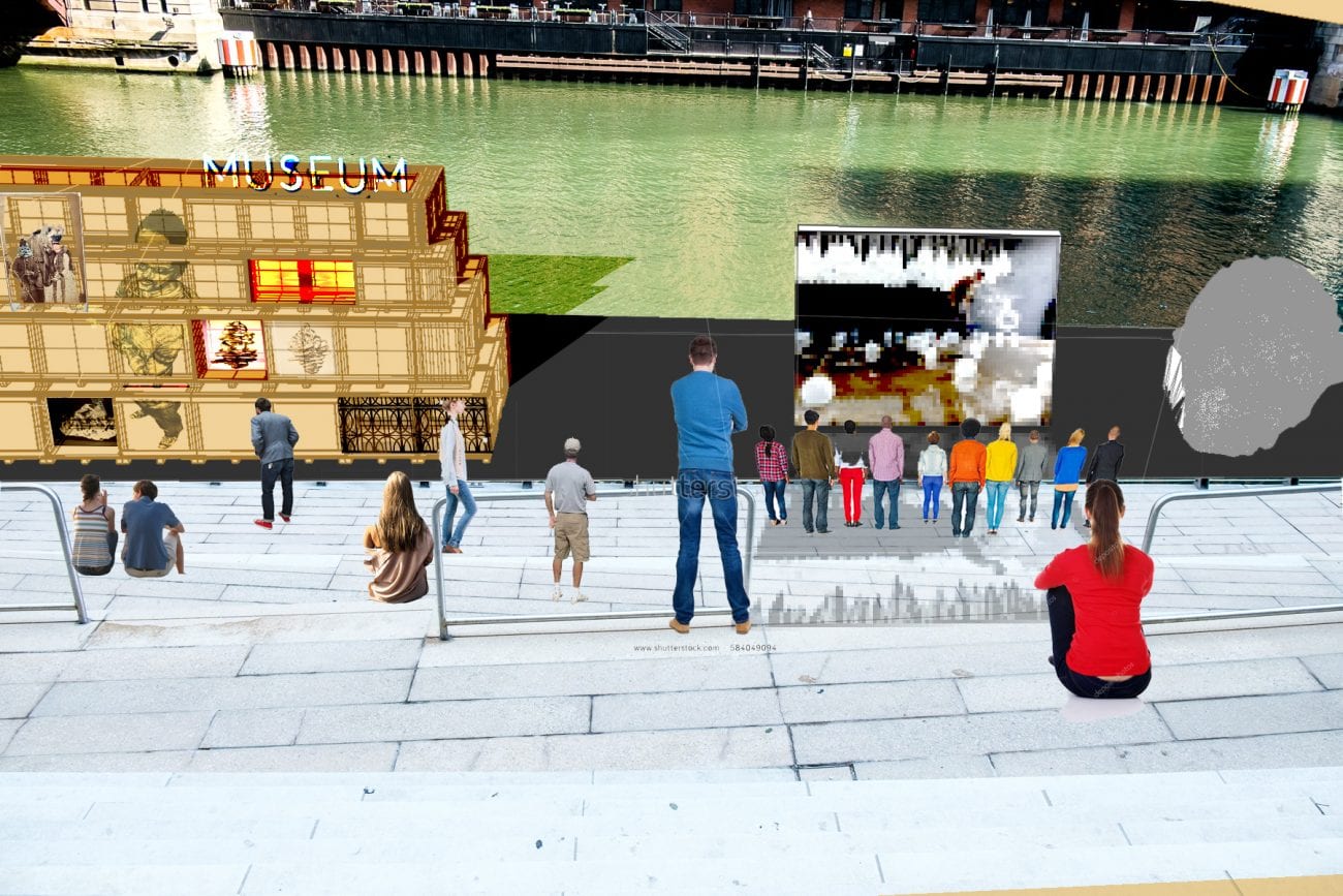 Riverwalk 'Floating Museum' Drifts Its Way to Bridgeport, Navy Pier ...