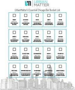 UrbanMatter's Essential Chicago Bar Bucket List