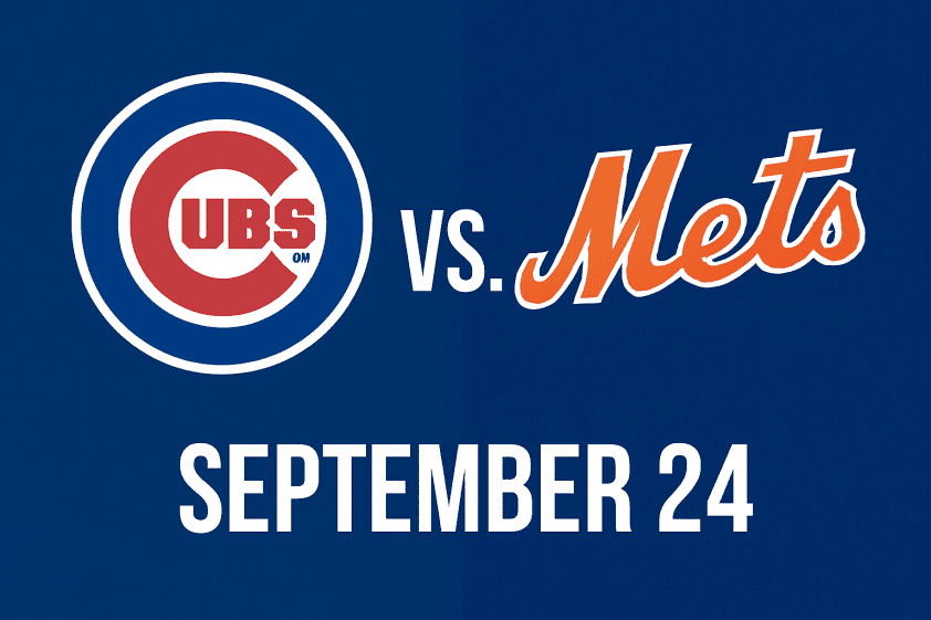 Cubs vs Mets Prediction Today September 24: Wednesday Night Baseball Under the Wrigley Lights ...