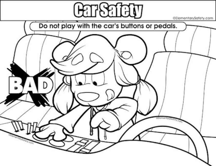 Printable Safety Coloring Pages for Kids of All Ages - UrbanMatter