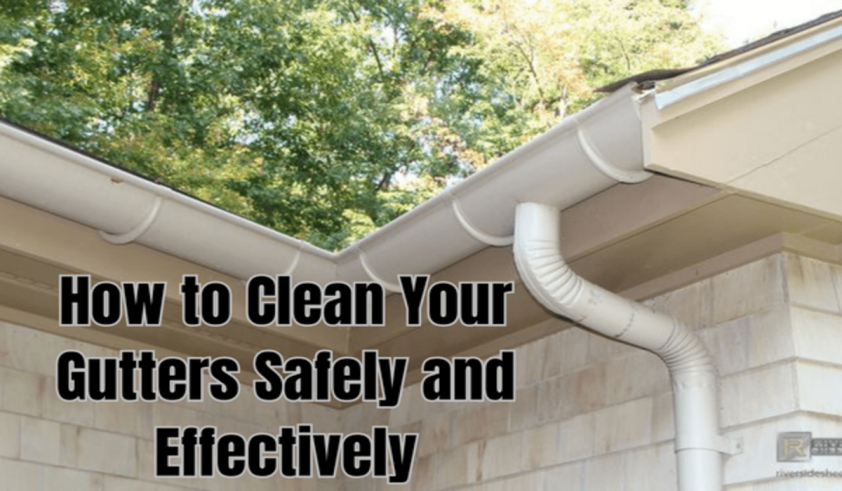 How to Clean Your Gutters Safely and Effectively - UrbanMatter