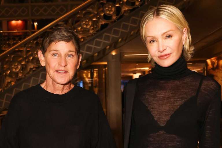 Ellen DeGeneres Portia Cotswolds life